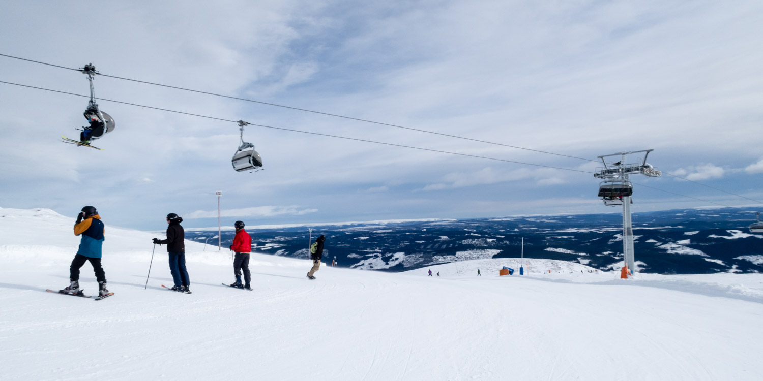 Trysil Pistekort → Se kort over pister og skilifter