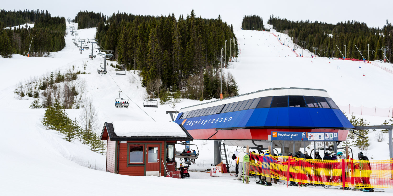 Trysil Pistekort → Se kort over pister og skilifter